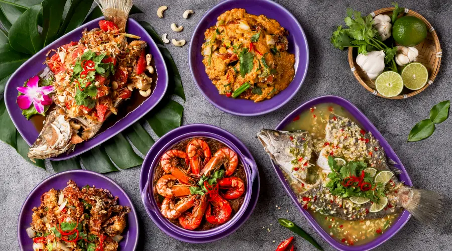 MENU | NARA 米其林推薦泰式料理